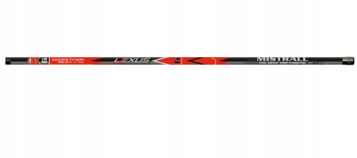 Eurofishing.pl > WĘDKA MISTRALL BAT LEXUS POLE RED 7,00m 30g